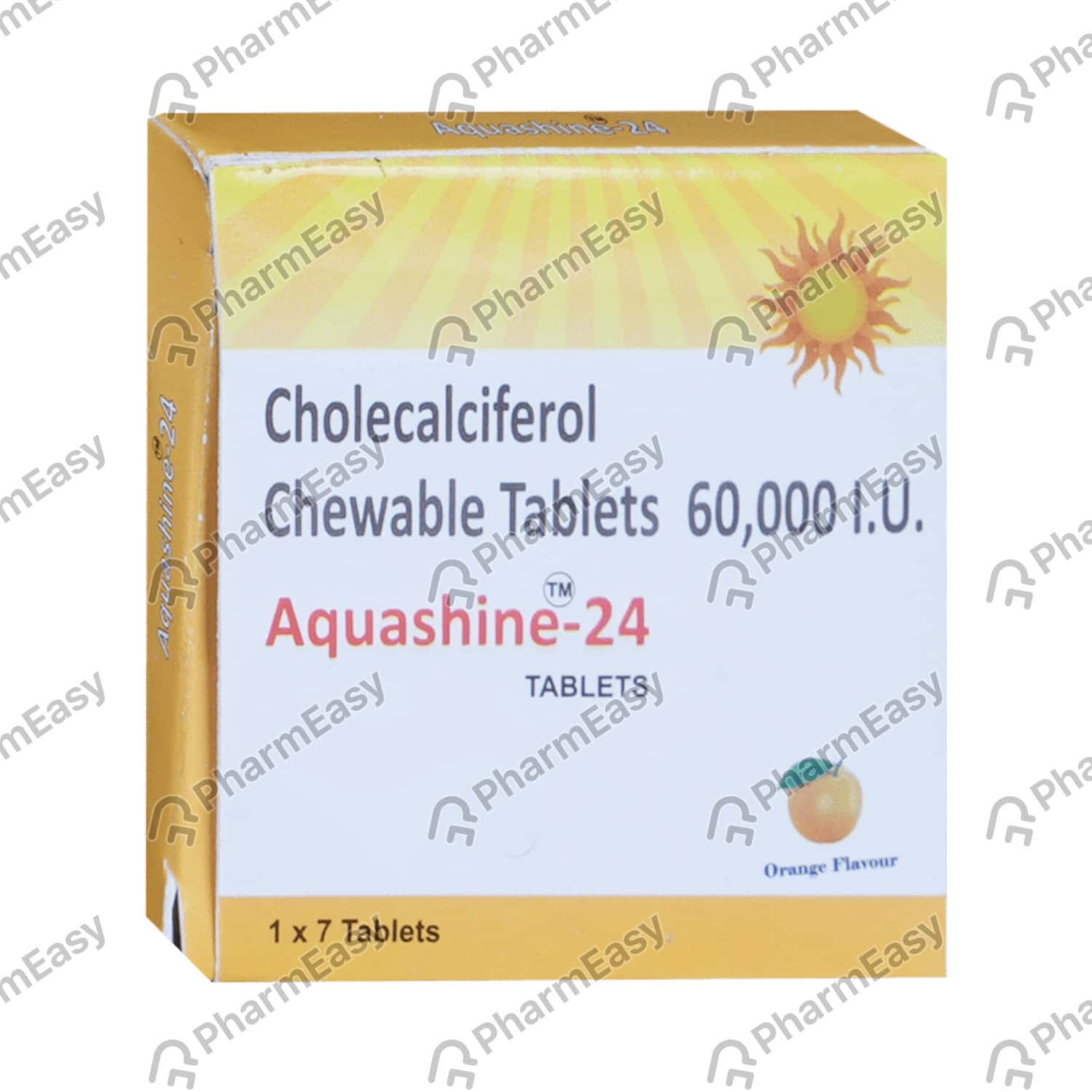 Aquashine 60000 IU Chewable Tablet (7): Uses, Side Effects, Price ...