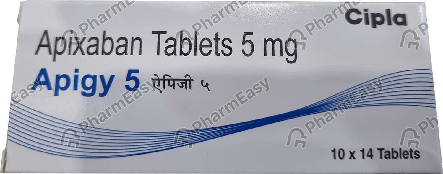 Apigy 5 MG Tablet (14): Uses, Side Effects, Price & Dosage | PharmEasy