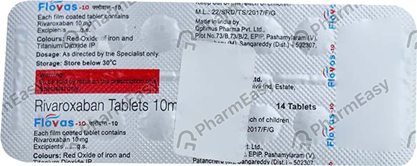 Flovas 10 MG Tablet (14): Uses, Side Effects, Price & Dosage | PharmEasy