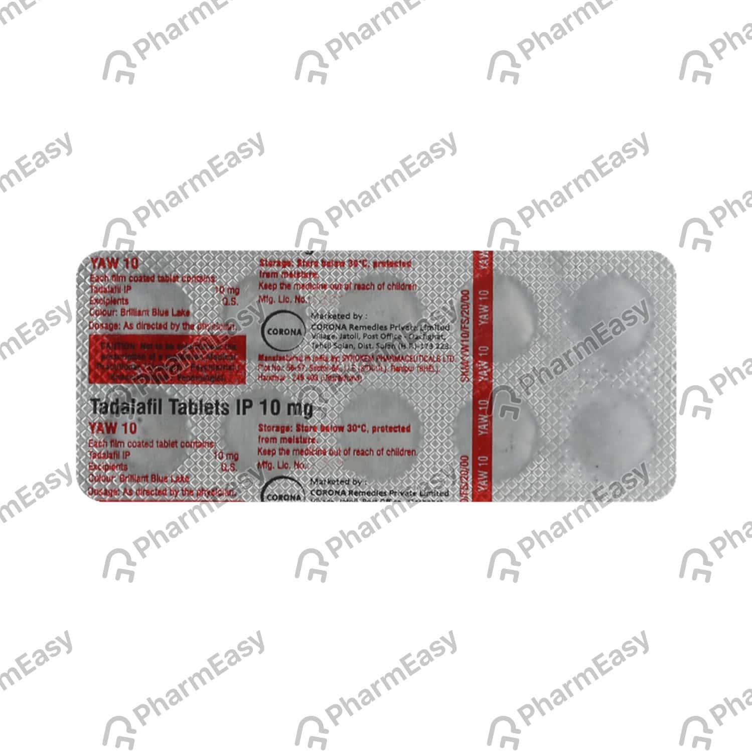 Yaw 10 MG Tablet (10): Uses, Side Effects, Price & Dosage | PharmEasy