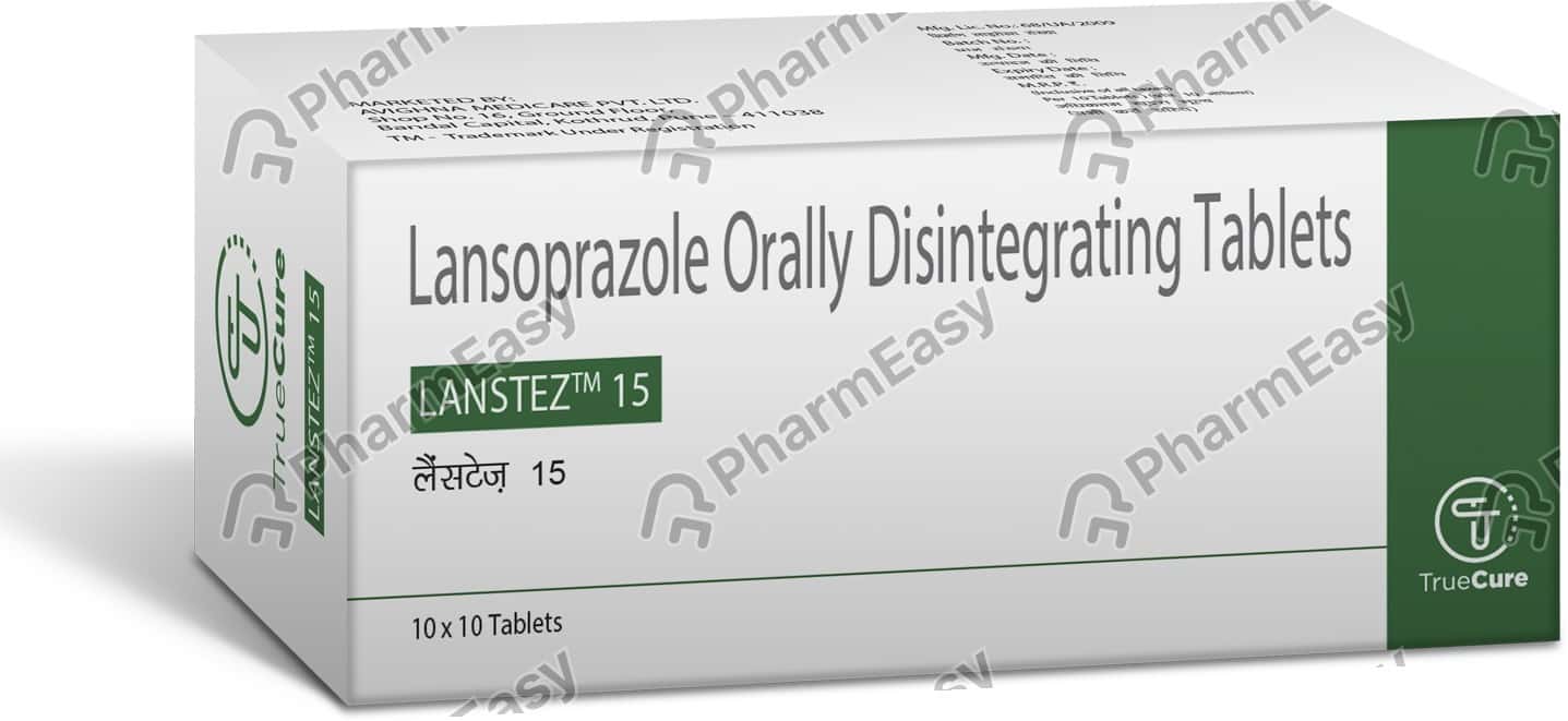 Buy Lanzol 15 MG Tablet (10) Online at Flat 15% OFF | PharmEasy