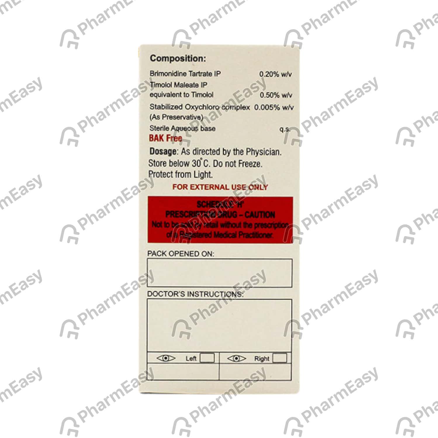 Btcure Eye Drop 5 Ml: Uses, Side Effects, Price & Dosage | PharmEasy