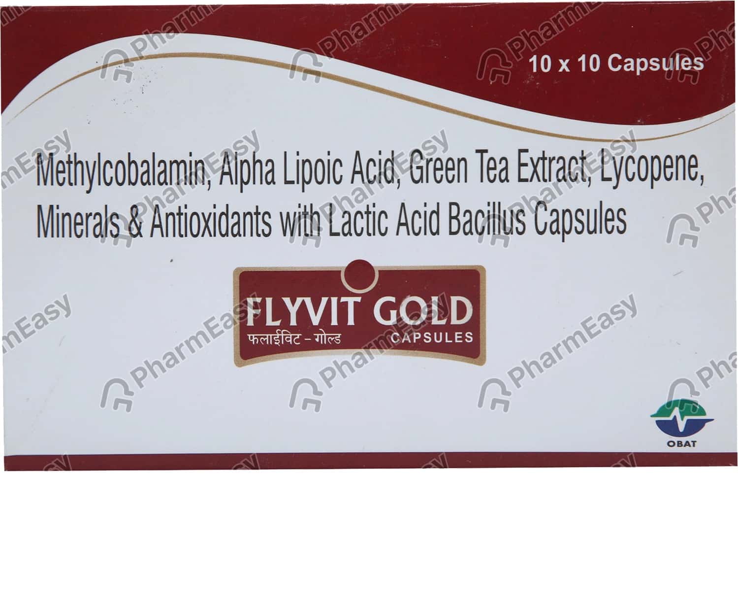 Buy Flyvit Gold Strip Of 10 Capsules Online at Flat 15% OFF | PharmEasy
