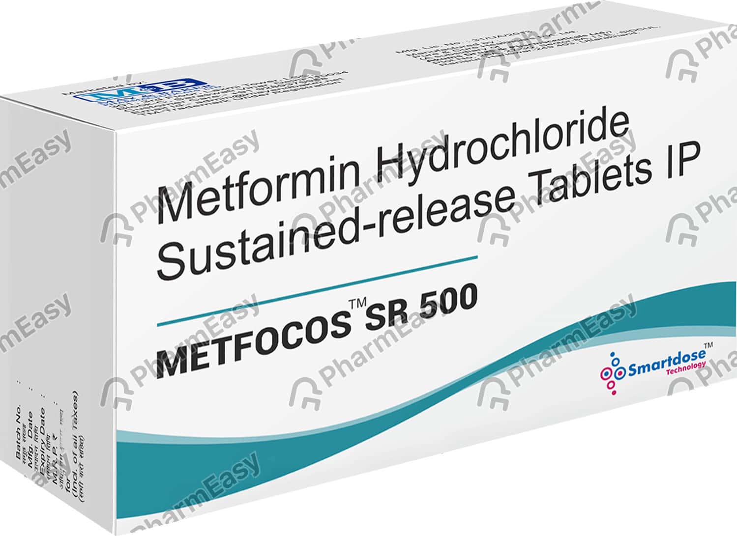 Buy Metfocos Sr 500 MG Tablet (10) Online at Flat 15% OFF | PharmEasy