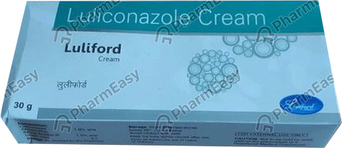 Luliact 1 %W/W Cream (30): Uses, Side Effects, Price & Dosage | PharmEasy