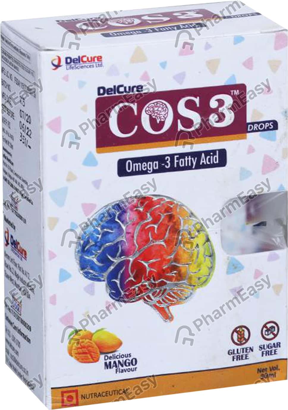 Buy Cos 3 Mango Flavour Sugar Free Bottle Of 30ml Drops Online At Flat