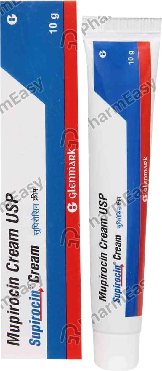 Supirocin 2 %W/W Cream (10): Uses, Side Effects, Price & Dosage | PharmEasy