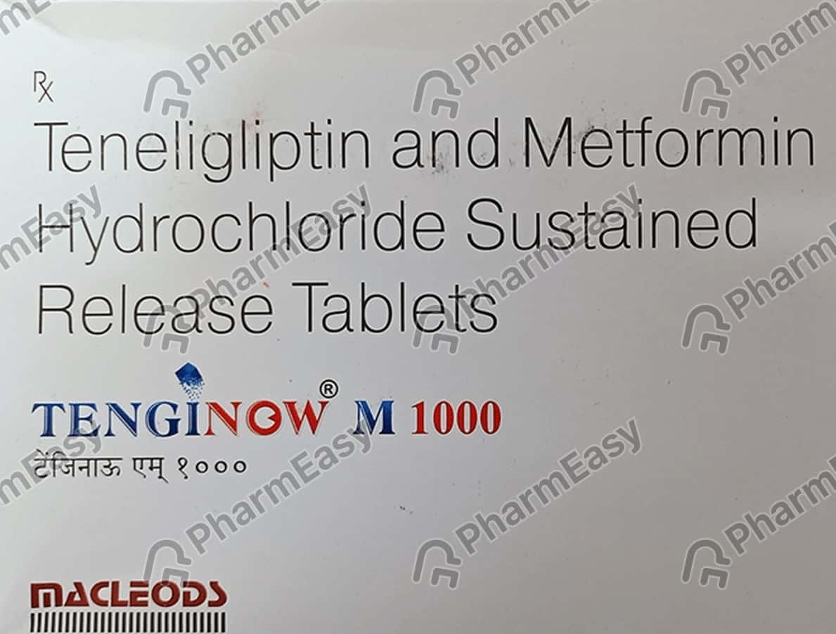 Tenglyn M 1000mg Strip Of 15 Tablets: Uses, Side Effects, Price, Dosage ...