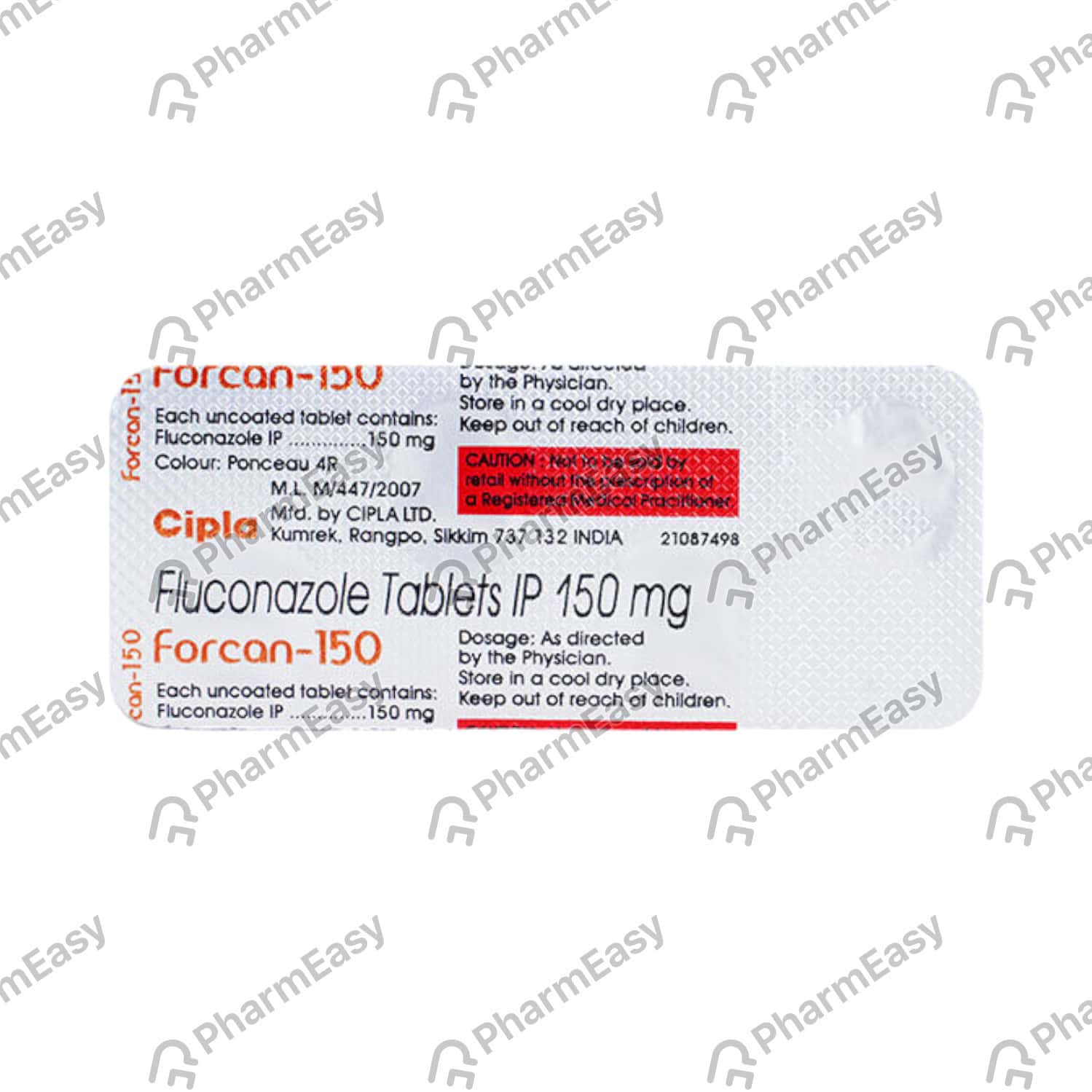 Forcan 150 Tablet: Uses, Side-effects, Price, Dosage & More Info ...