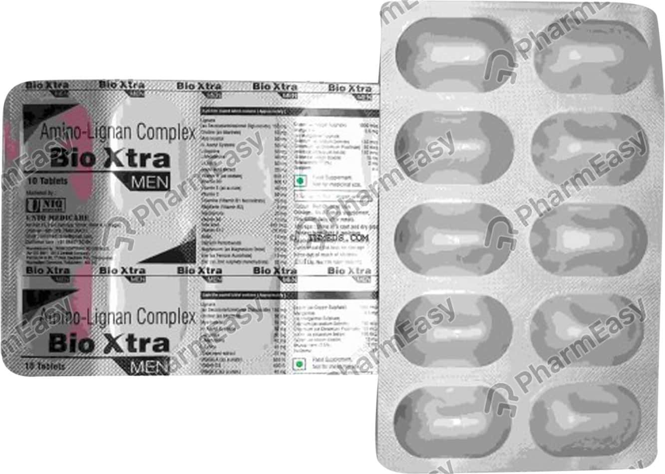 Buy Bio Xtra Men Strip Of 10 Tablets Online at Flat 15% OFF | PharmEasy