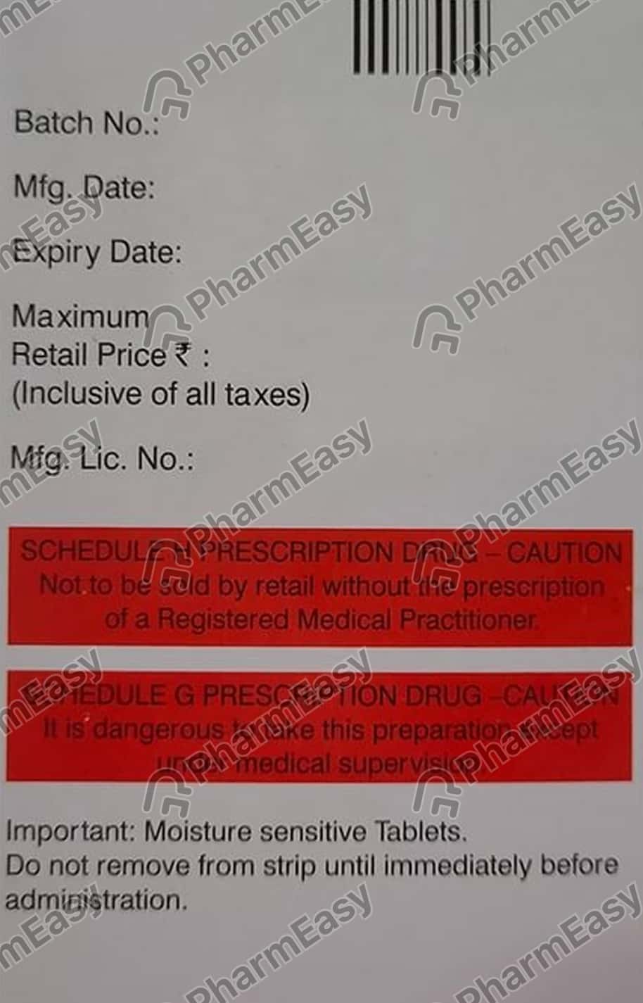 Telista Amh Strip Of 15 Tablets: Uses, Side Effects, Price & Dosage ...