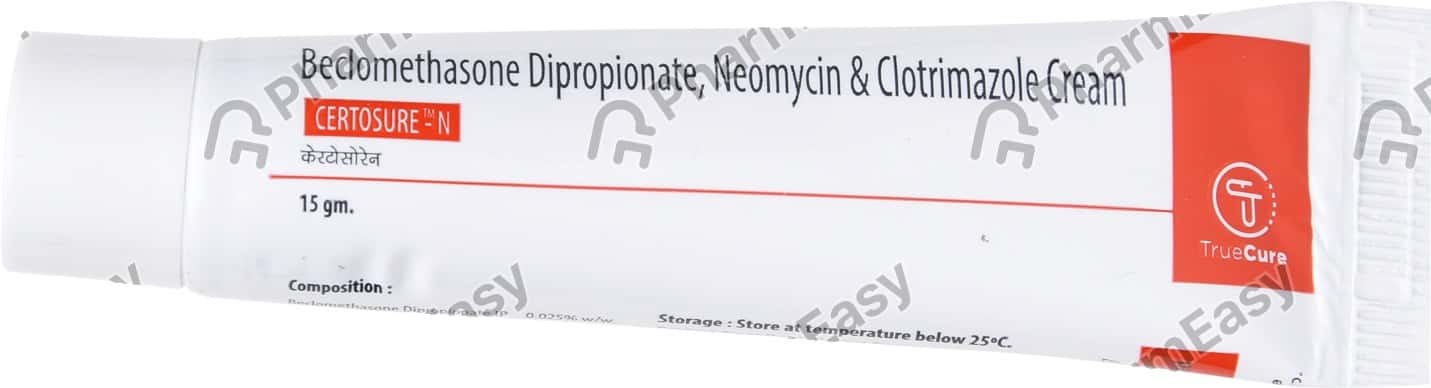 Certosure N Tube Of 15gm Cream: Uses, Side Effects, Price & Dosage ...