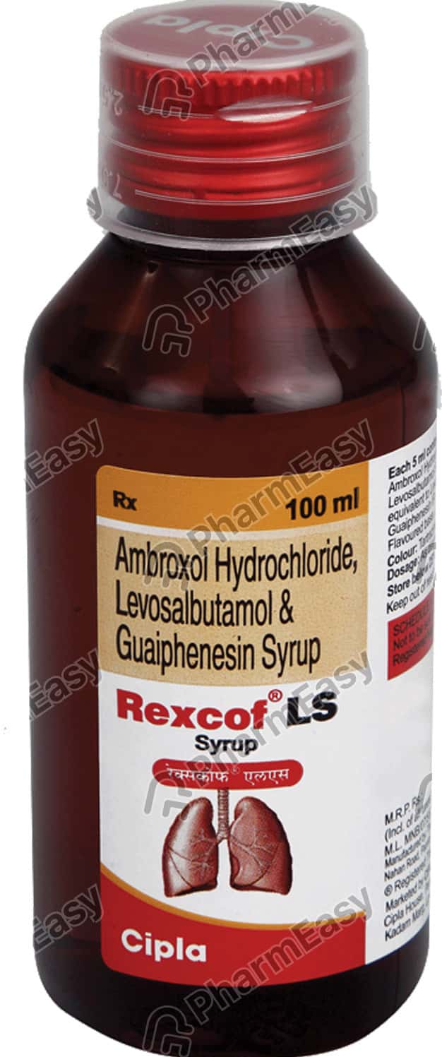 Buy Rexcof Ls Bottle Of 100ml Syrup Online at Flat 15% OFF | PharmEasy