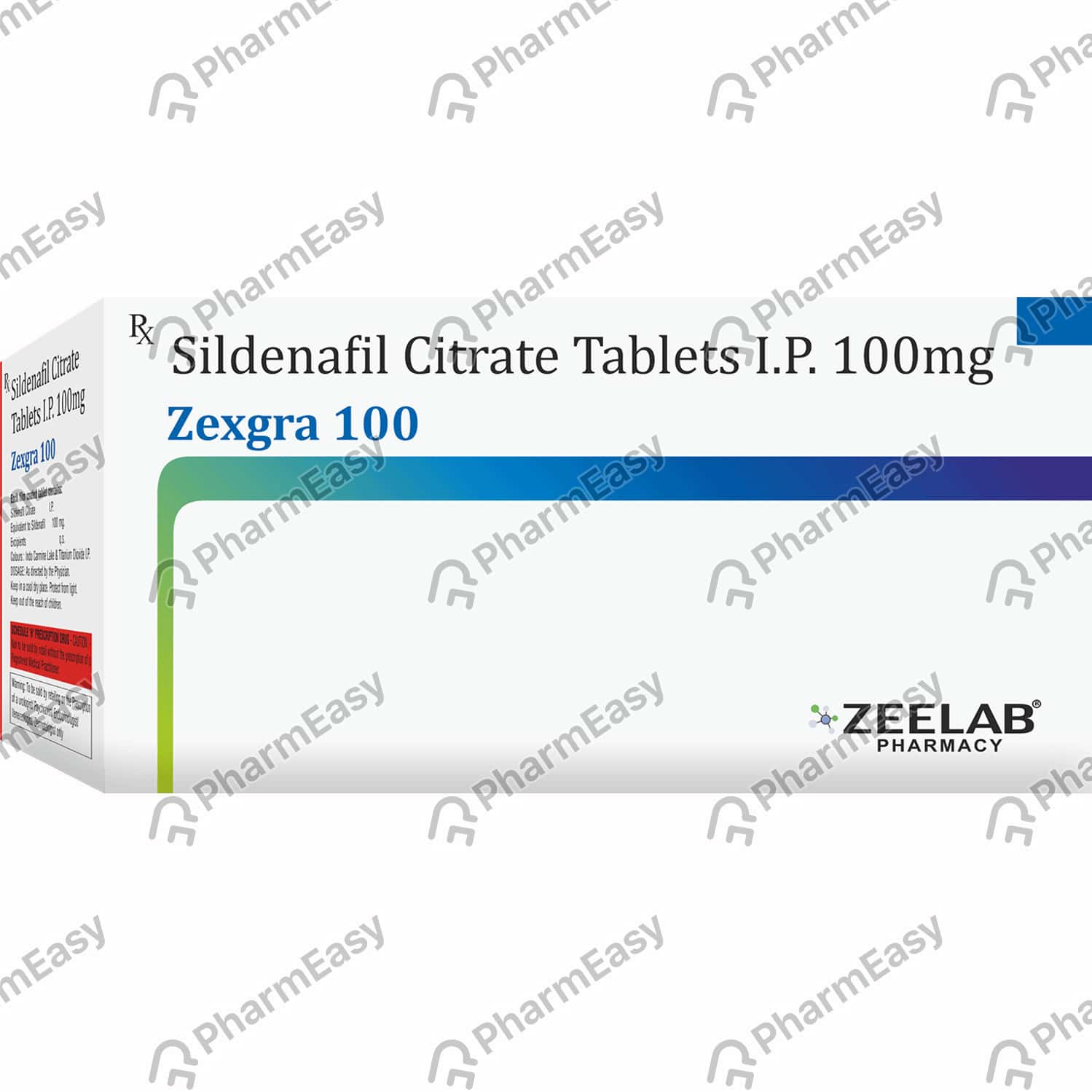 Zexgra 100 MG Tablet (4): Uses, Side Effects, Price & Dosage | PharmEasy