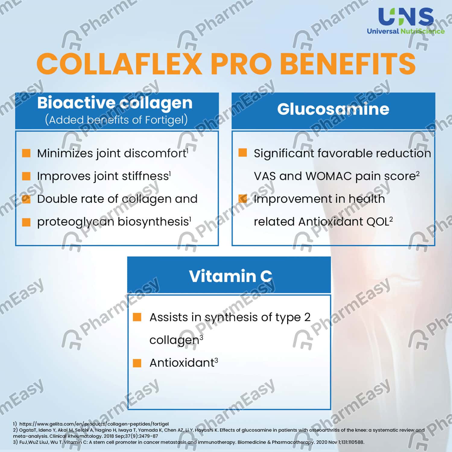 Buy COLLAFLEX PRO SUGAR FREE SACHET OF 12.1GM POWDER Online & Get Upto ...
