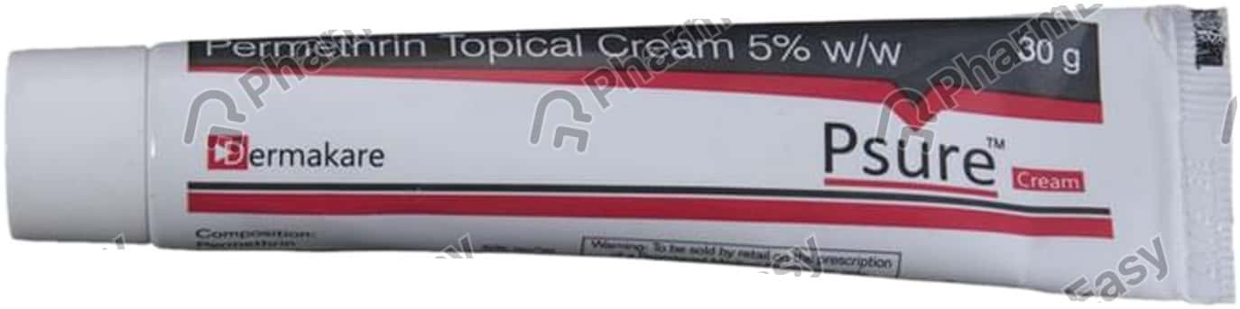 Psure 5 %W/W Cream (30): Uses, Side Effects, Price & Dosage | PharmEasy