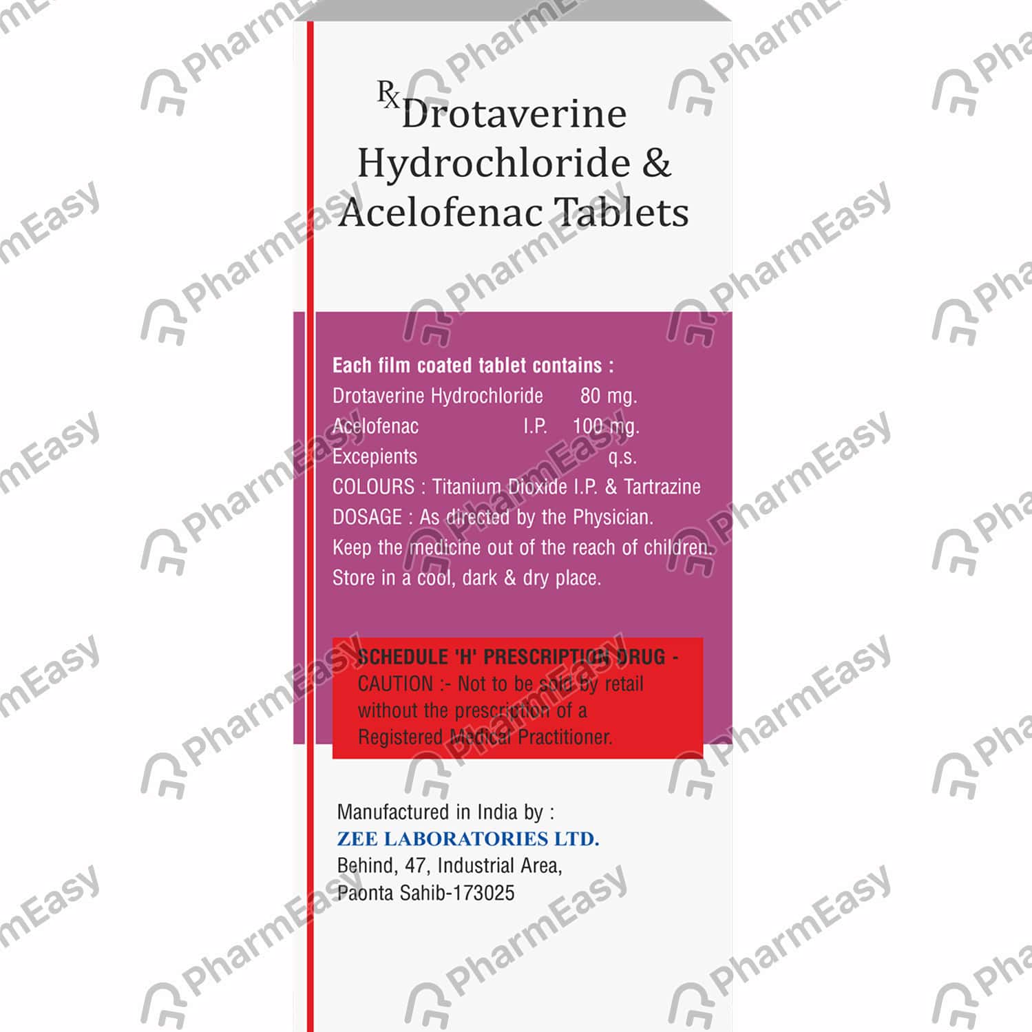 Buy Drotanac A Strip Of 10 Tablets Online at Flat 15% OFF | PharmEasy