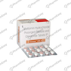 Gemer Ds 2mg Strip Of 15 Tablets: Uses, Side Effects, Price & Dosage ...