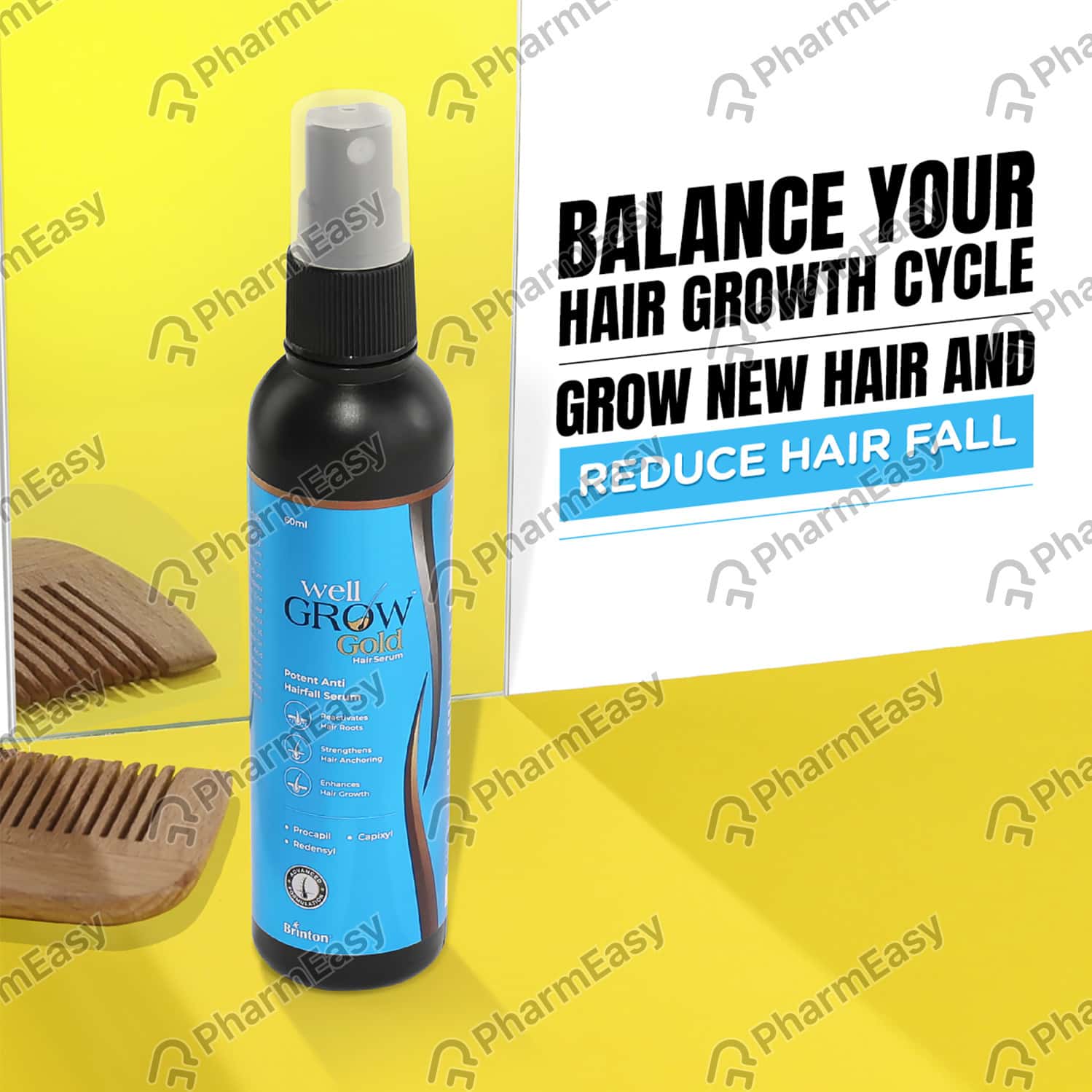 Buy Well Grow Gold 0 MG Serum (60) Online & Save Up to 24% at PharmEasy