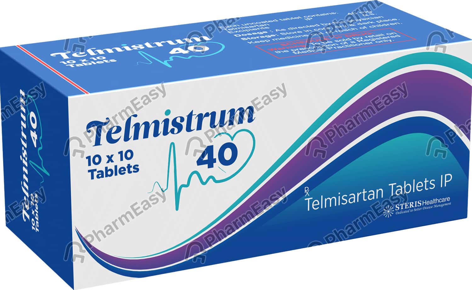 Order Telmistrum 40 Strip Of 10 Tablets Online at discount rate