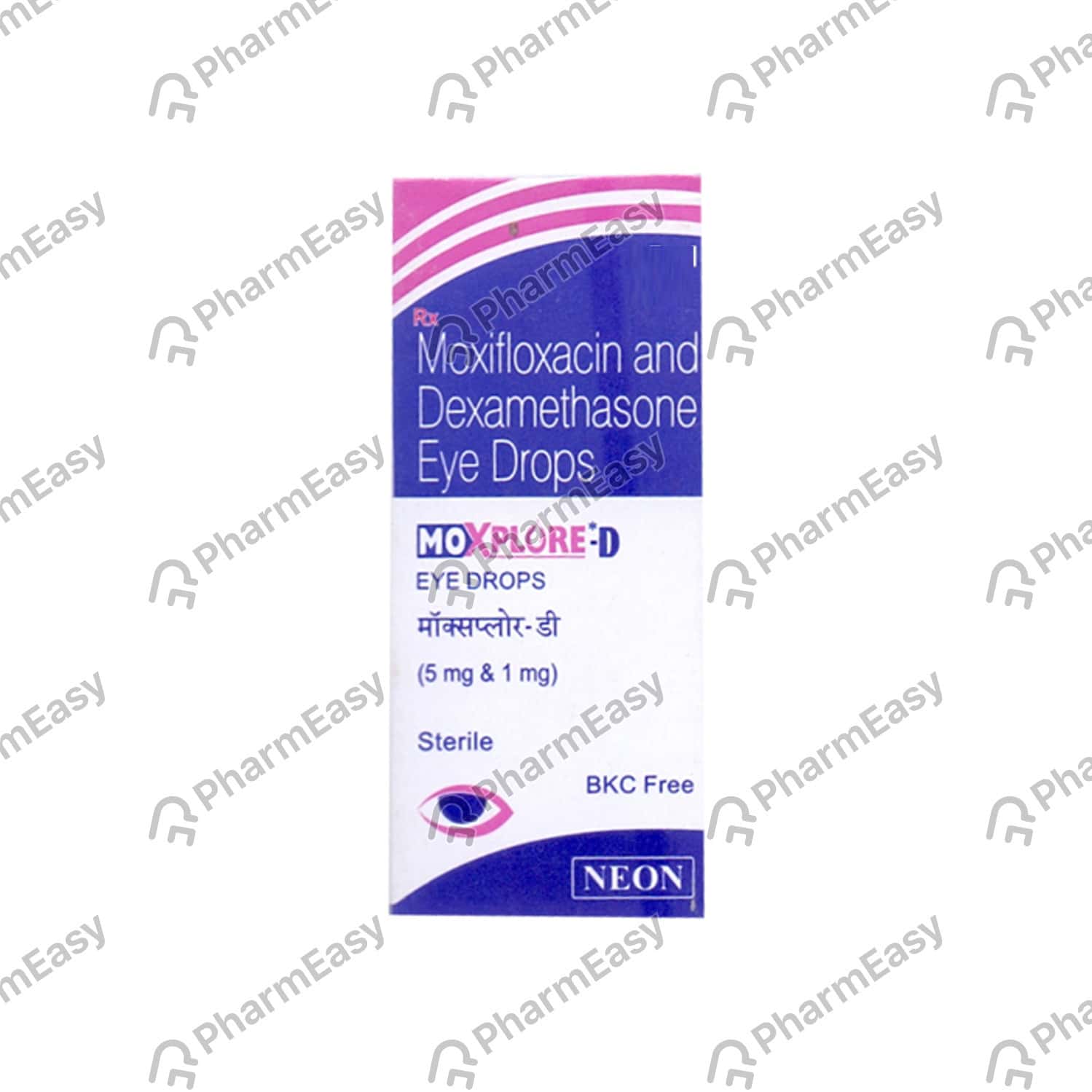 Moxplore D Bottle Of 5ml Eye Drops: Uses, Side Effects, Price & Dosage ...