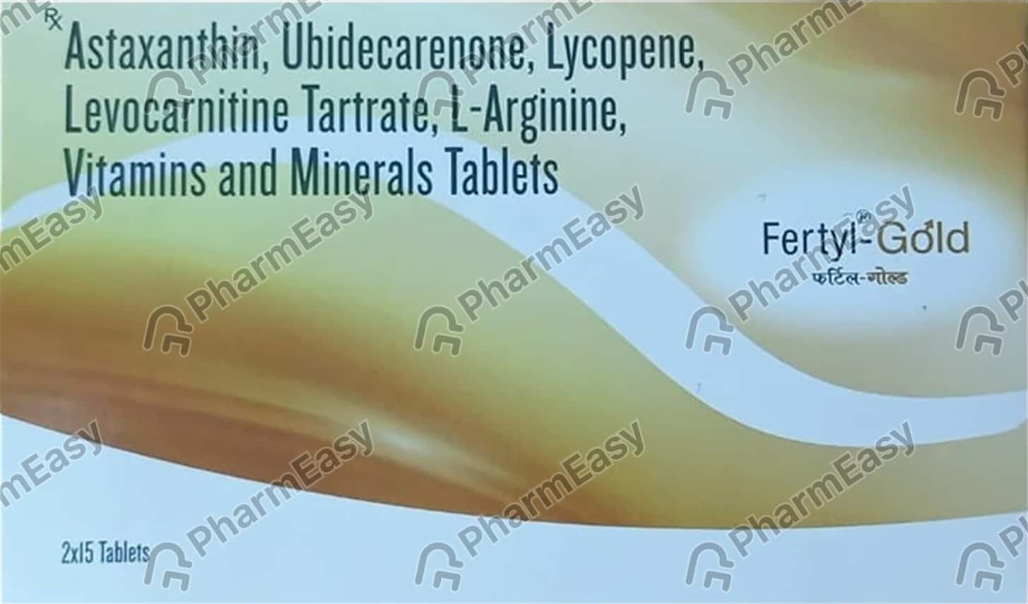 Buy Fertyl Gold Strip Of 15 Tablets Online & Save Up to 24% at PharmEasy