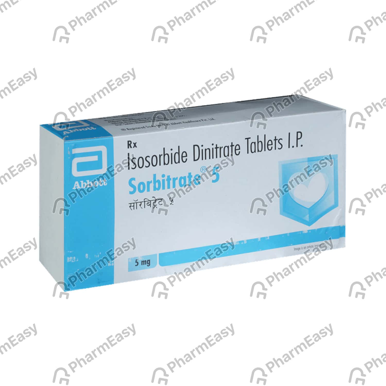 Buy Sorbitrate 5 MG Tablet (40) Online & Save Up to 24% at PharmEasy