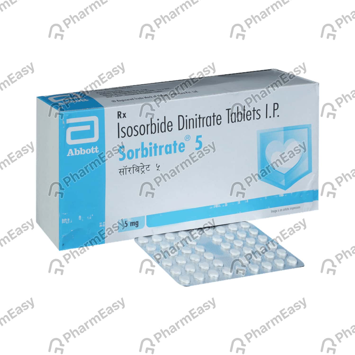 Buy Sorbitrate 5 MG Tablet 40 Online at Flat 15 OFF PharmEasy