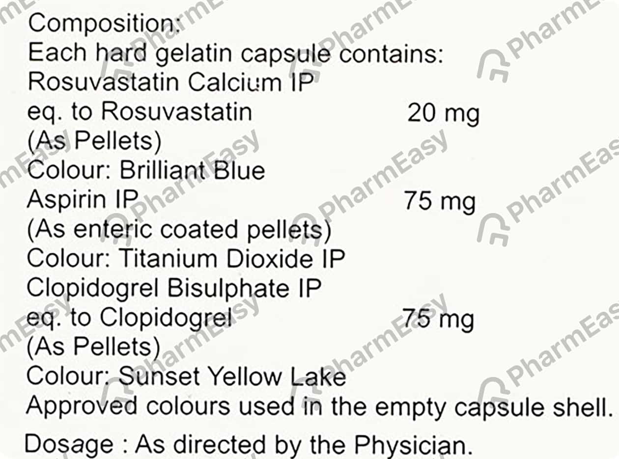 Statpure Gold 20mg Strip Of 10 Capsules: Uses, Side Effects, Price ...