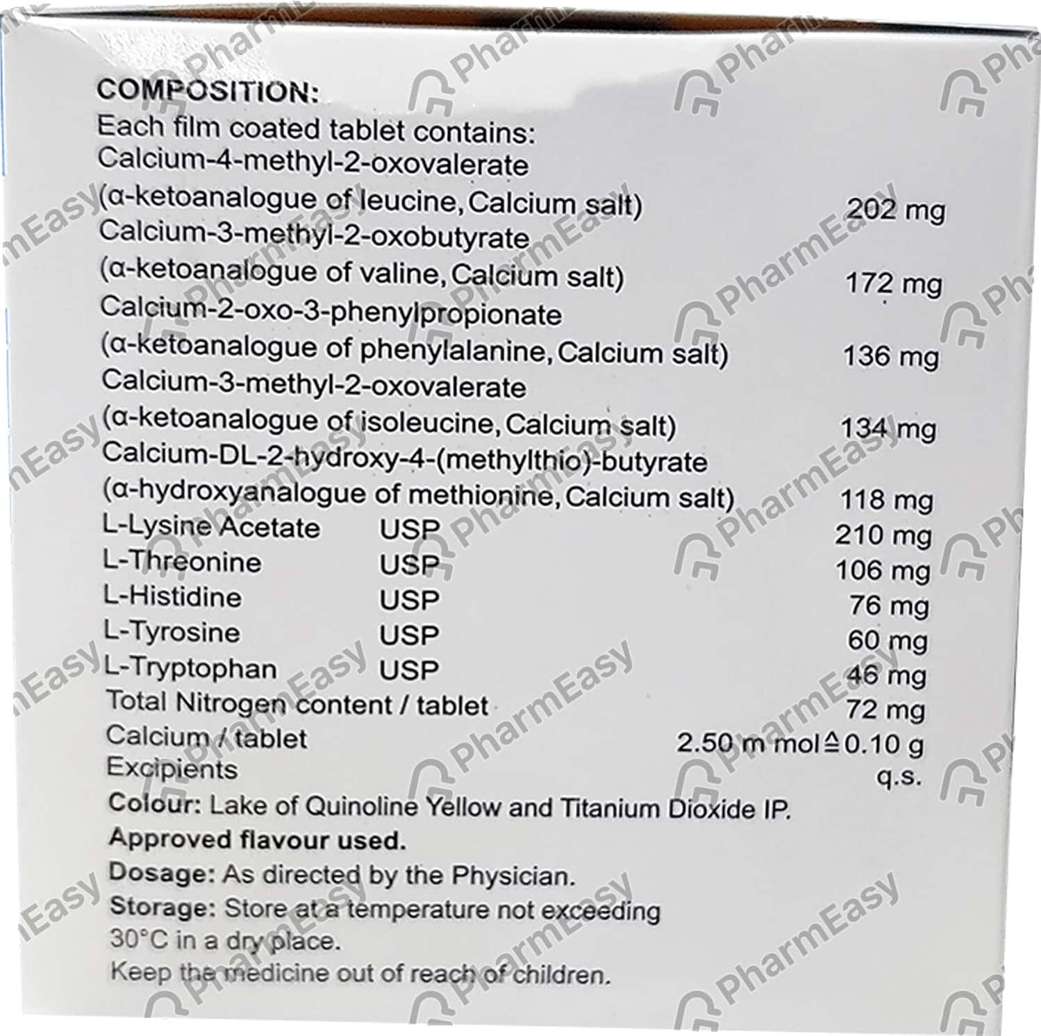 Buy Nefrosave Keto Ds Strip Of 10 Tablets Online at Flat 15% OFF ...