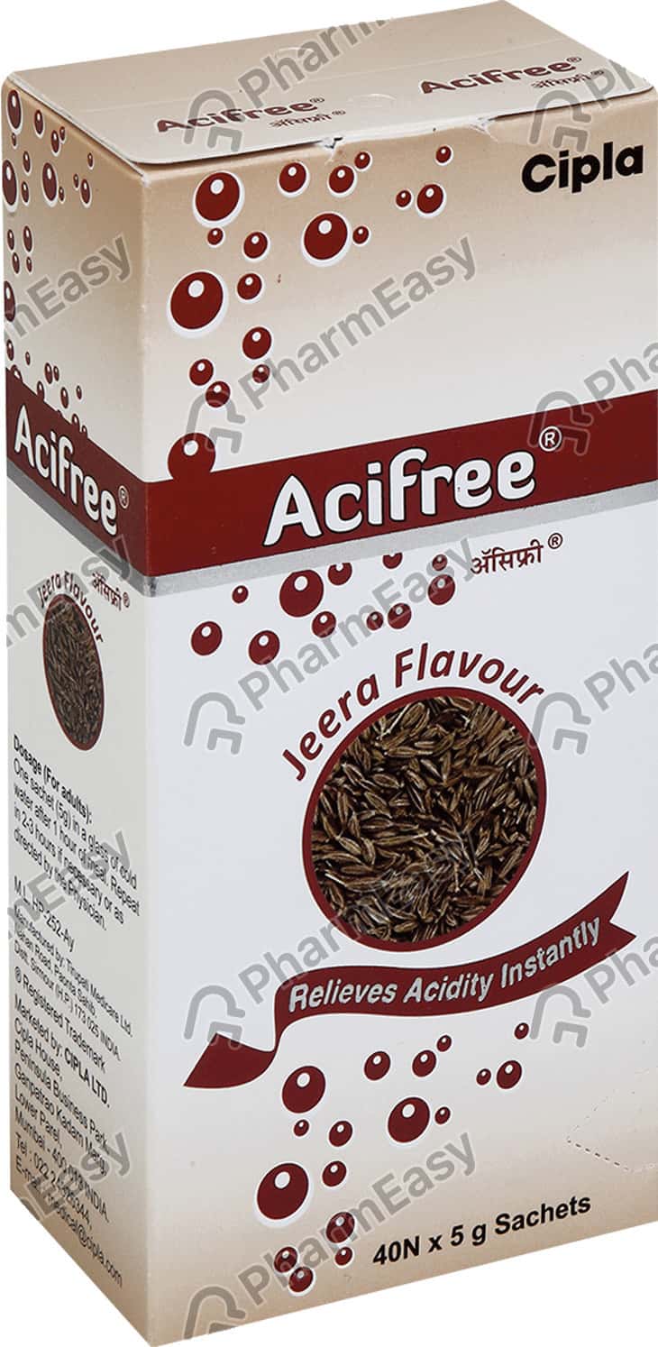 Buy Acifree Jeera Flavour Sachet Of 5gm Powder Online at Flat 15% OFF ...