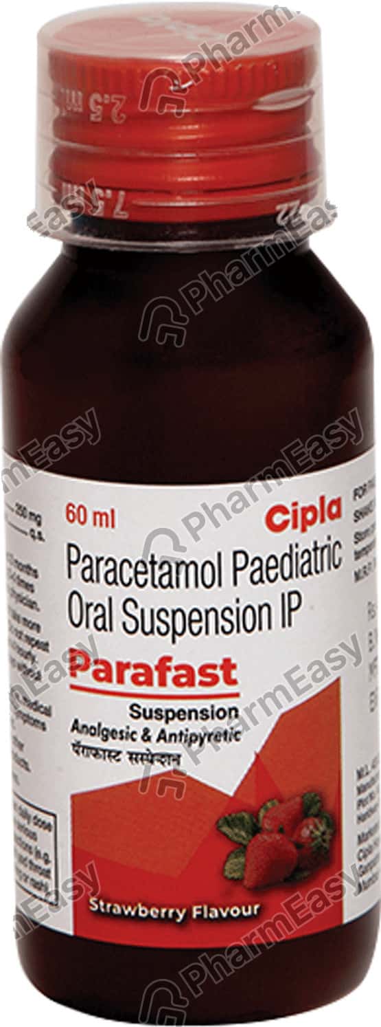 Buy Parafast 250 MG/5ML Suspension (60) Online at Flat 15% OFF | PharmEasy