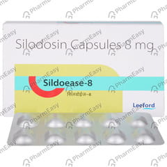 Sildoease 8 MG Capsule (10): Uses, Side Effects, Price & Dosage | PharmEasy