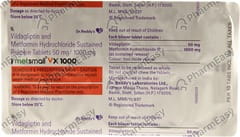 Metsmall Vx 1000mg Strip Of 10 Tablets: Uses, Side Effects, Price ...