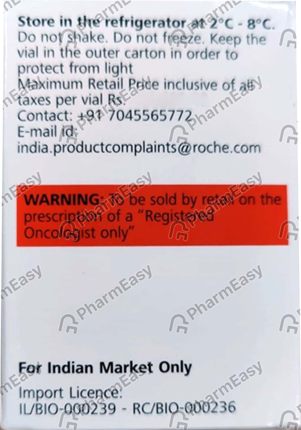 Buy Phesgo 600/600mg Vial Of 10ml Solution For Injection Online at Flat ...