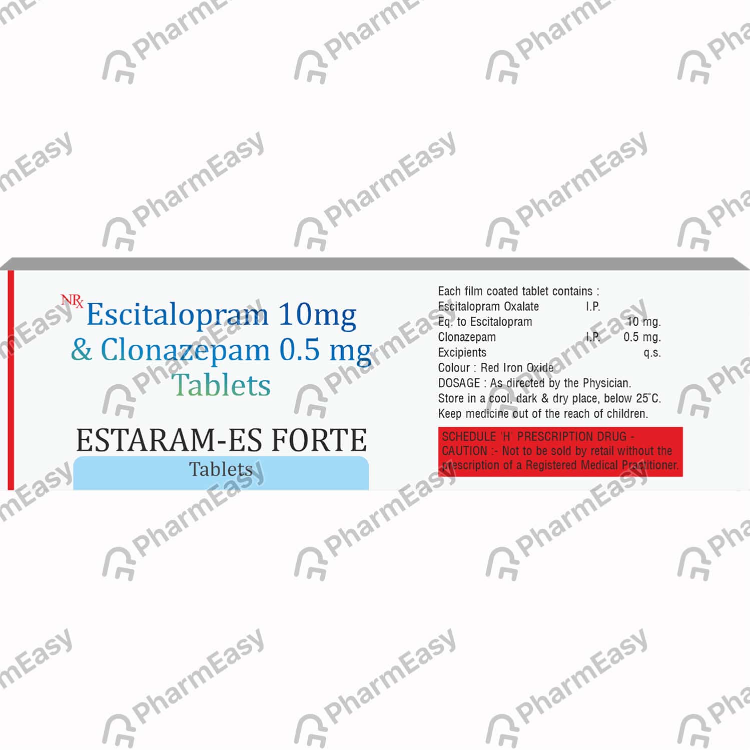 Buy Estaram Es Forte Strip Of 10 Tablets Online at Flat 15% OFF | PharmEasy