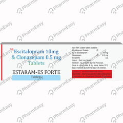 Buy Estaram Es Forte Strip Of 10 Tablets Online at Flat 15% OFF | PharmEasy