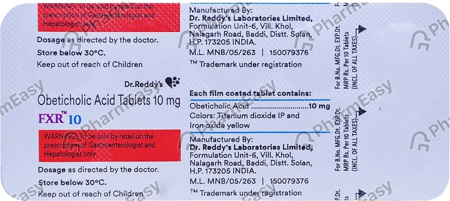 Fxr 10 MG Tablet (10): Uses, Side Effects, Price & Dosage | PharmEasy