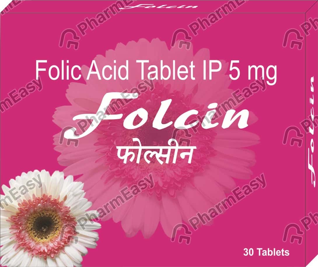 Folcin 5 MG Tablet (30): Uses, Side Effects, Price & Dosage | PharmEasy