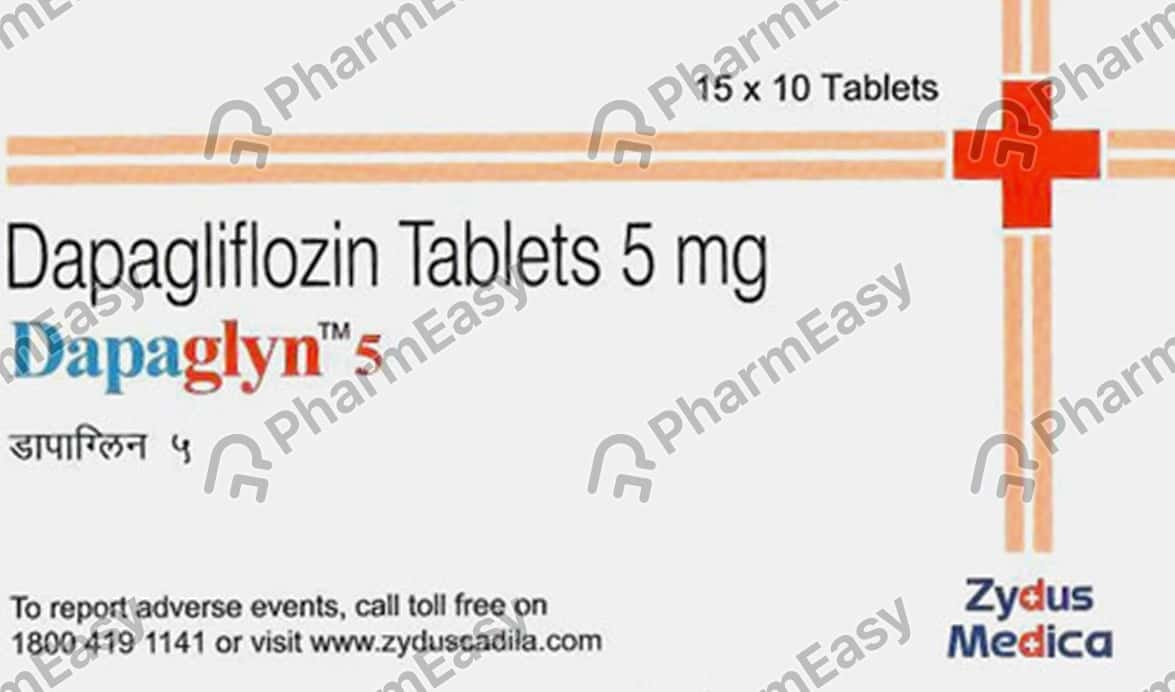 Dapaglyn 5 MG Tablet (10): Uses, Side Effects, Price & Dosage | PharmEasy