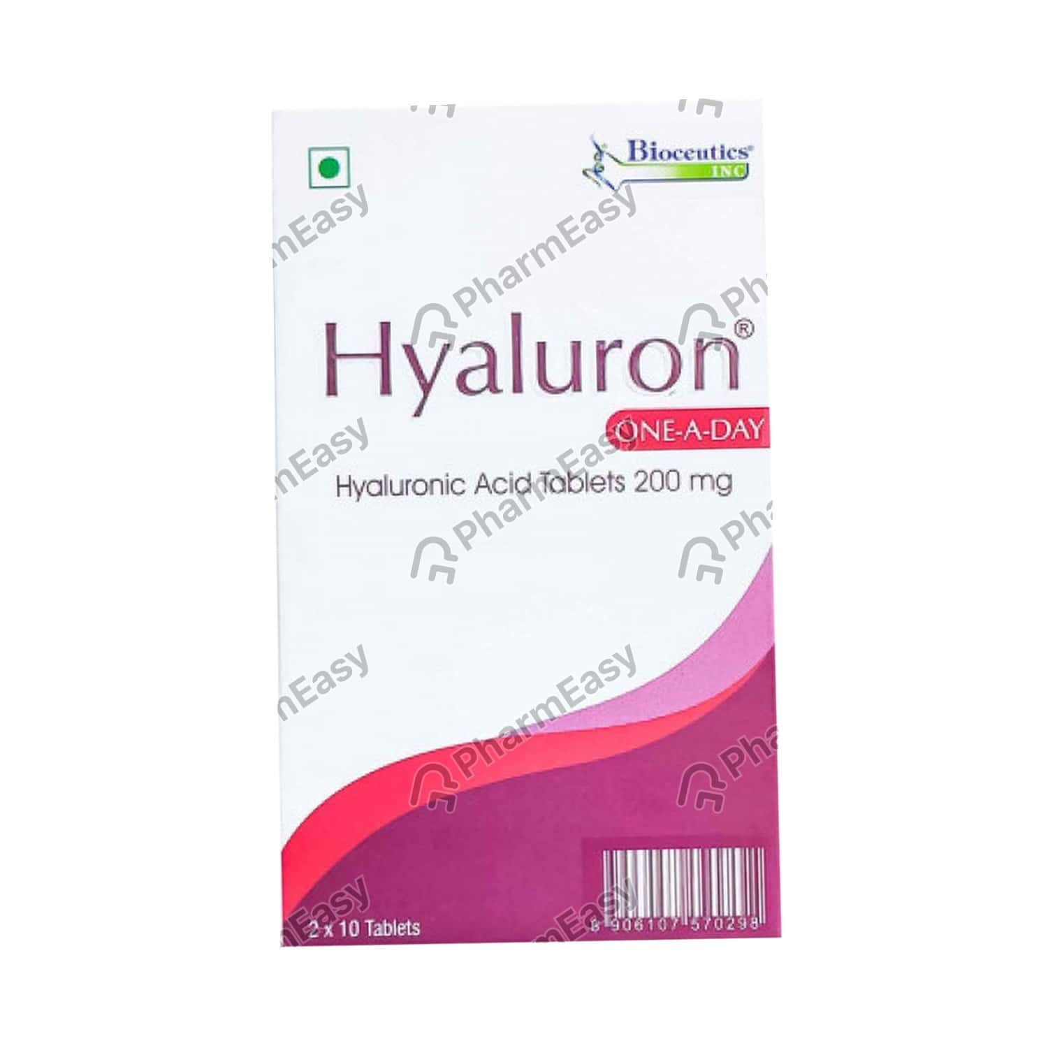 Buy Hyaluron 200 MG Tablet (10) Online at Flat 18% OFF* | PharmEasy