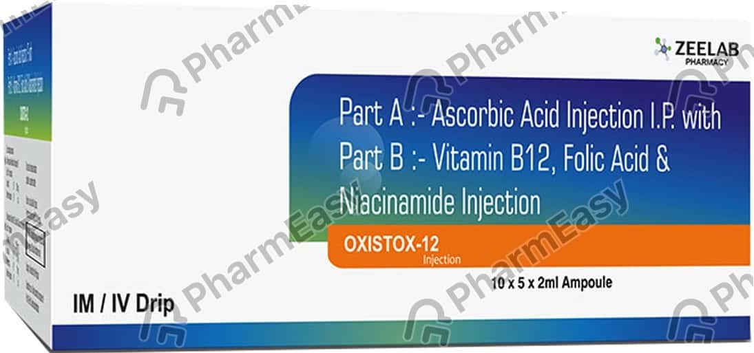 Buy Oxistox 12 Combikit Ampoule Of 2.5ml Injection Online at Flat 15% ...