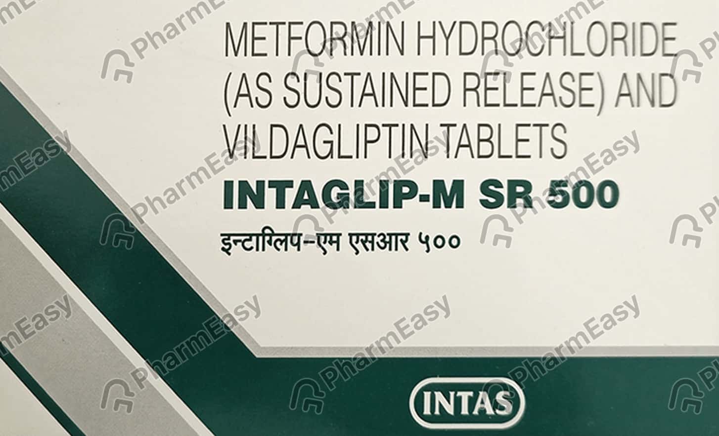 Intaglip M Sr 500mg Strip Of 10 Tablets: Uses, Side Effects, Price ...