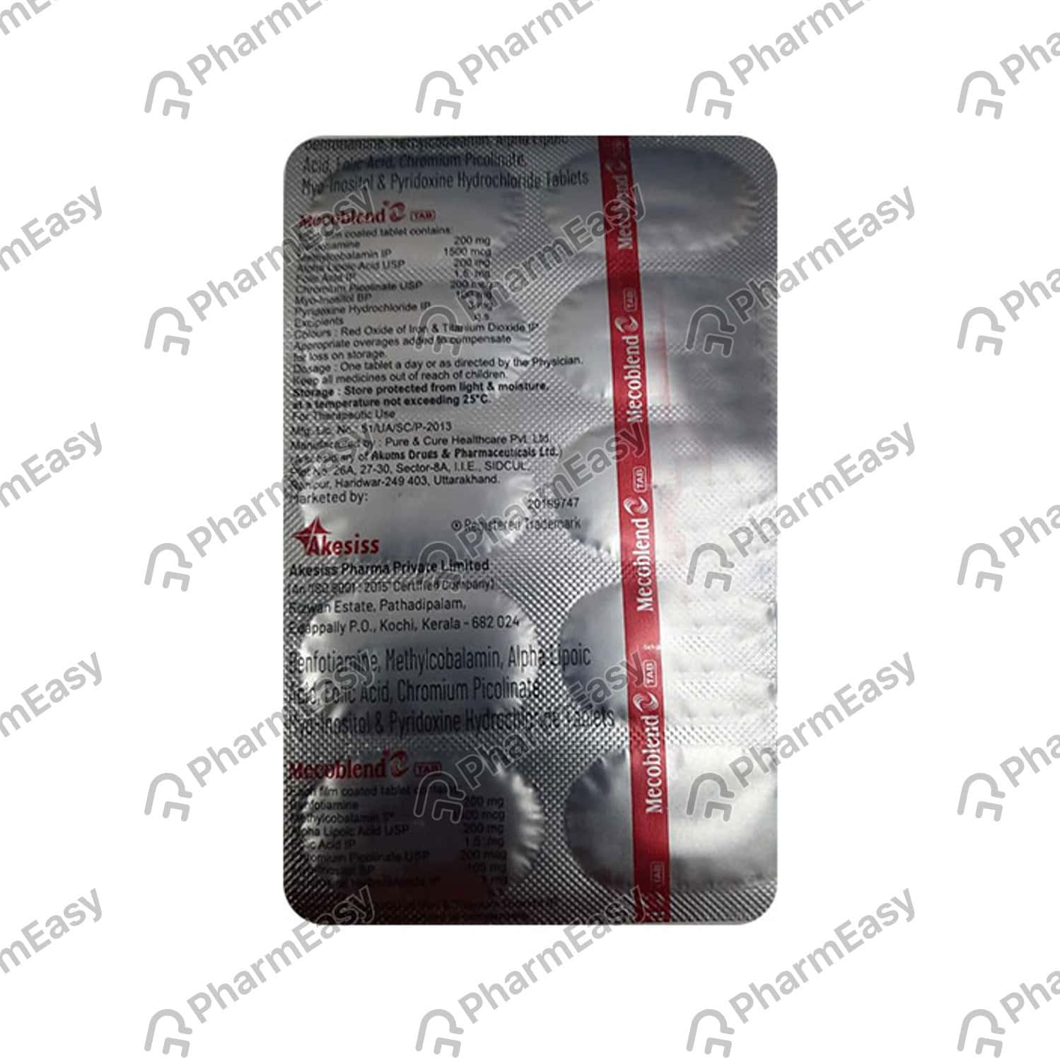 Buy Mecoblend Strip Of 10 Tablets Online at Flat 15% OFF | PharmEasy