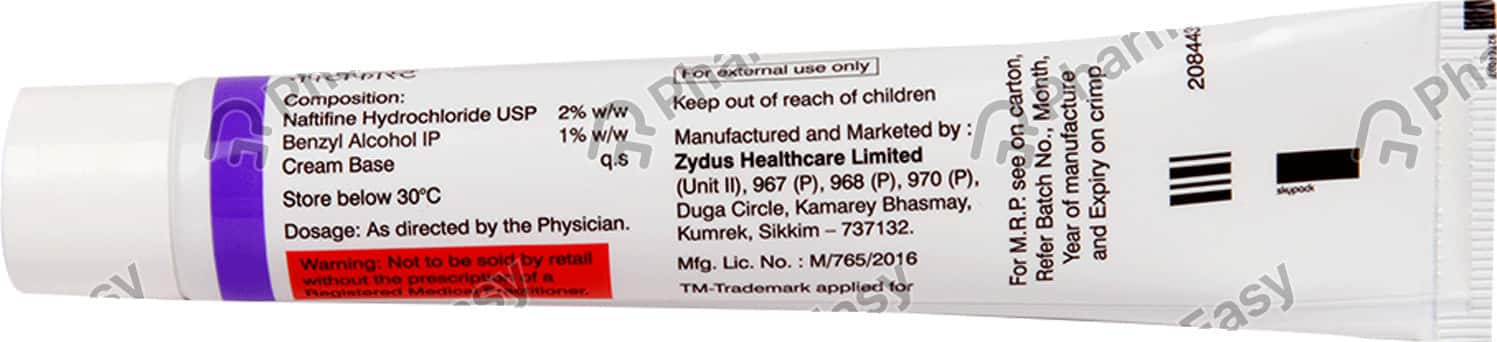 Buy Naftifast 2 %W/W Cream (30) Online at Flat 15% OFF | PharmEasy