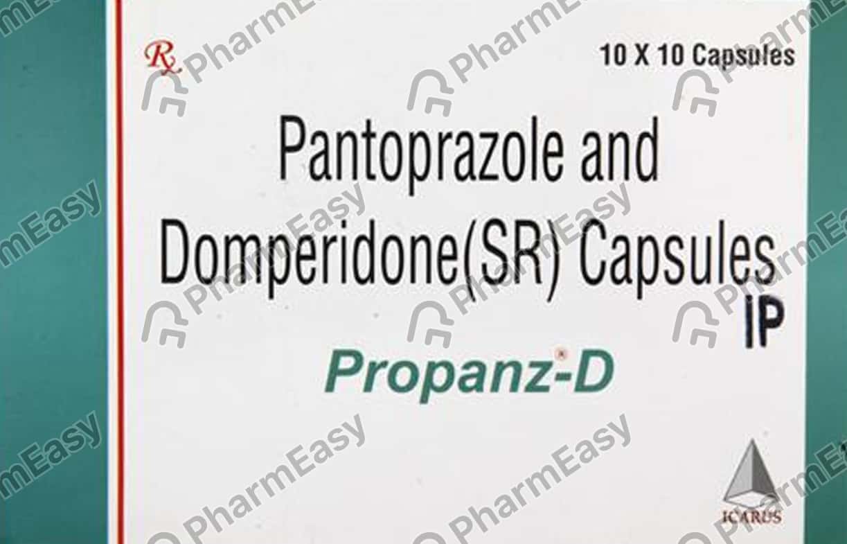 Propanz Strip Of 10 Tablets: Uses, Side Effects, Price & Dosage | PharmEasy