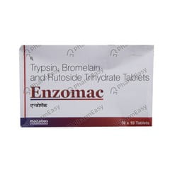 Enzomac Tablet 15'S - Uses, Side Effects, Dosage, Composition & Price ...