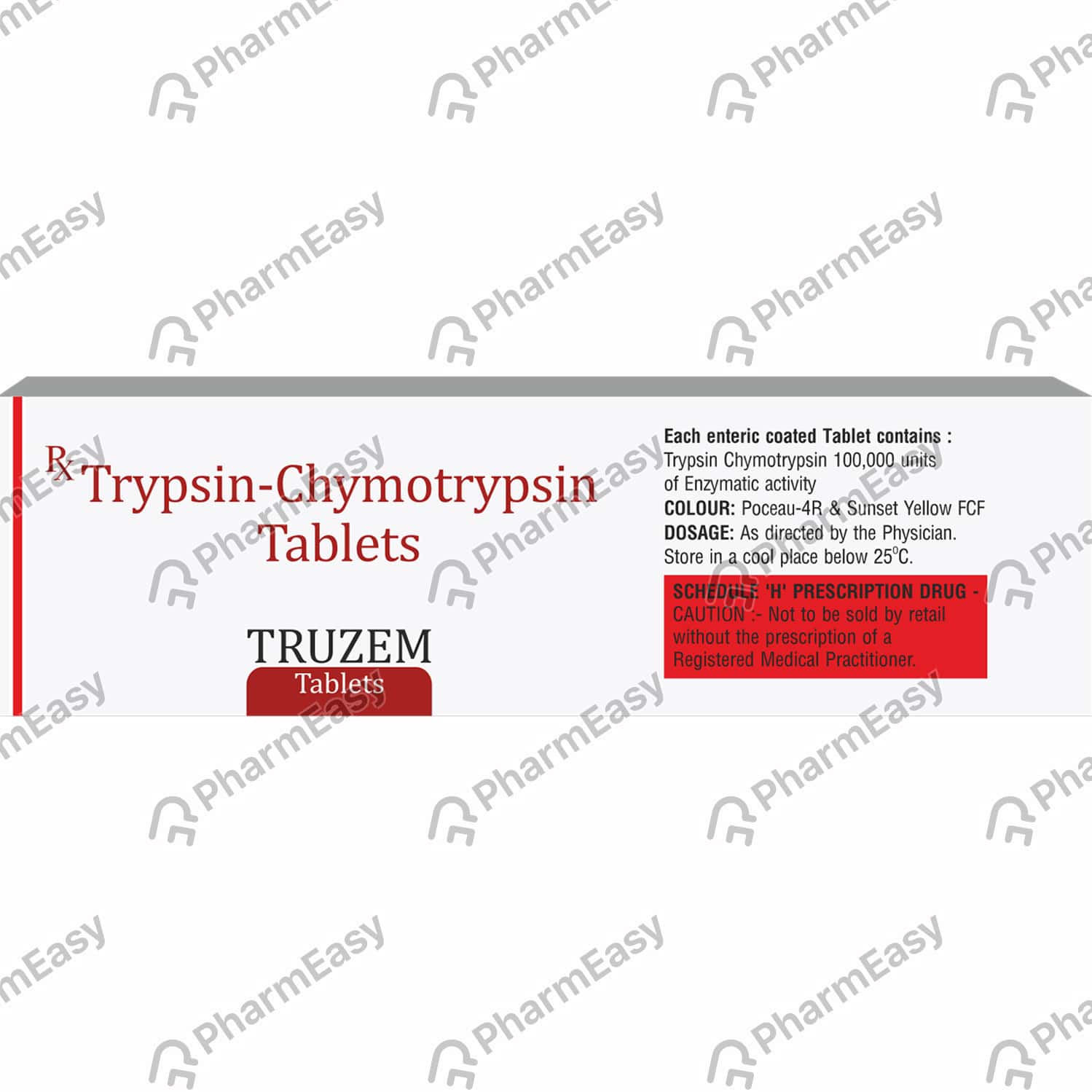Buy Truzem 100000 U Tablet (10) Online at Flat 15% OFF | PharmEasy