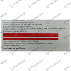 Neptaz 100mg Strip Of 14 Tablets: Uses, Side Effects, Price & Dosage ...