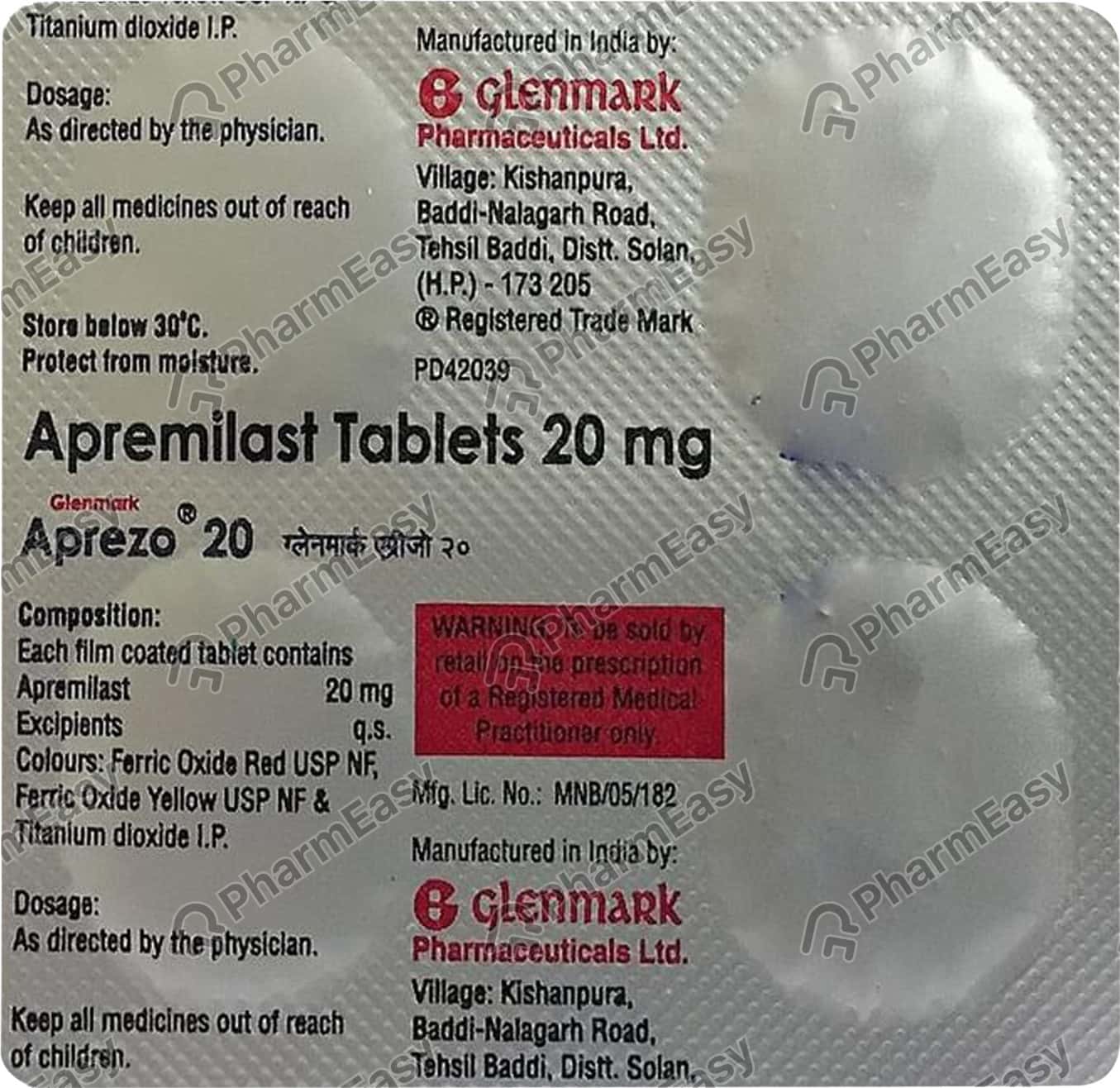 Aprezo 20 MG Tablet (4): Uses, Side Effects, Price & Dosage | PharmEasy
